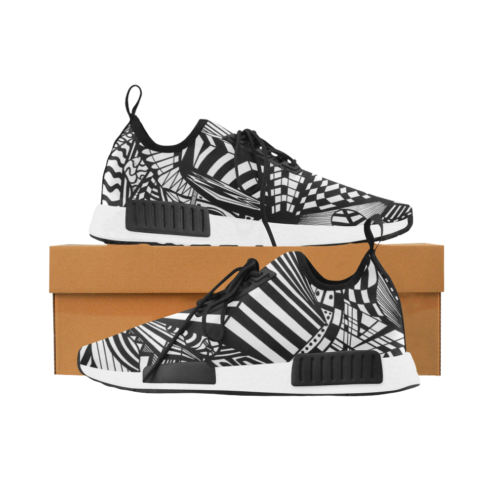 ABSTRACT W LIGHTS Women’s Draco Running Shoes (Model 025) – NOCTURNAL ...